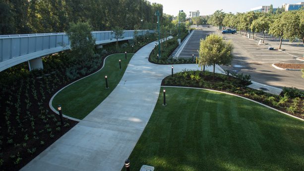 New Pedestrian Bridge Now Open, Connecting Disneyland Resort Parking to ...