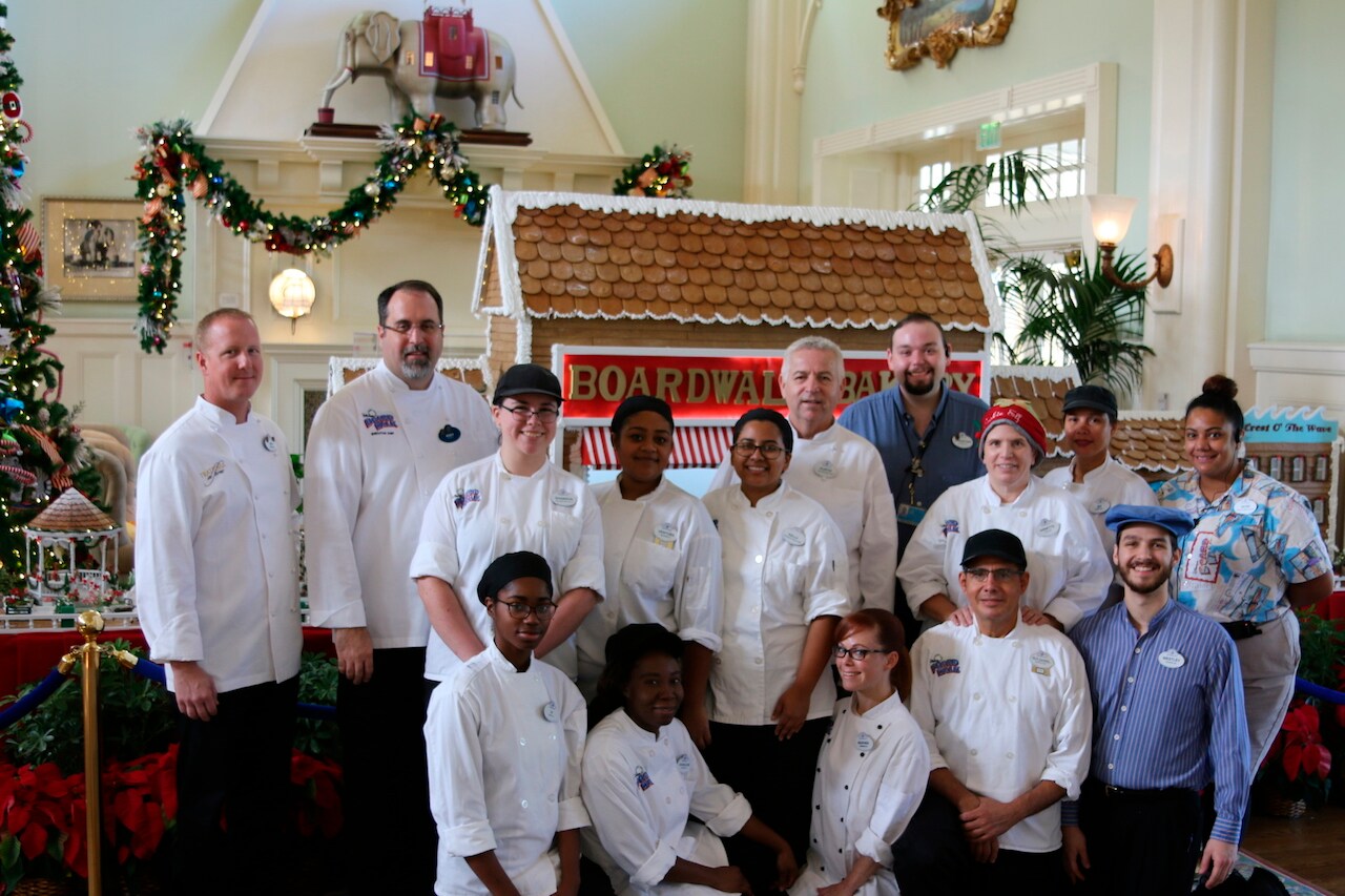 Walt Disney World Pastry Chefs Create Magnificent Works of Gingerbread ...