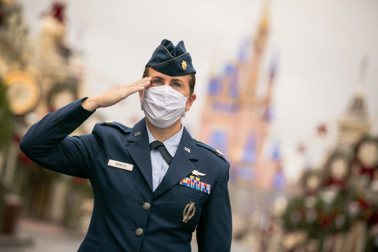 Disney Honors Veterans Day With New Sunrise Salute at Magic Kingdom