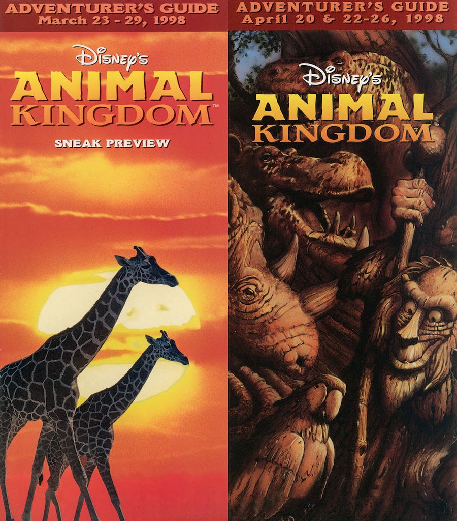 Walt Disney World Memories: Previewing Disney’s Animal Kingdom Theme ...