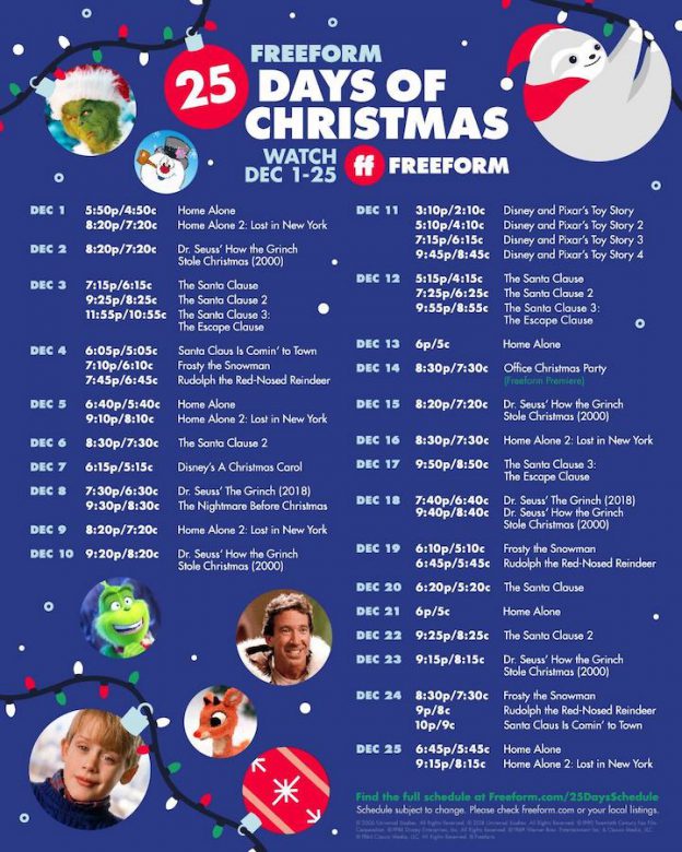 Last Chance to Capture Holiday Memories at Freeform’s ’25 Days of ...