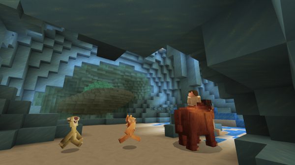 Ice Age Arrives to Minecraft | The Main Street Mouse
