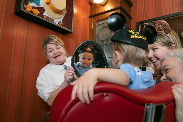 Disney Cast Create Haircut Memories at Harmony Barber Shop | The Main ...