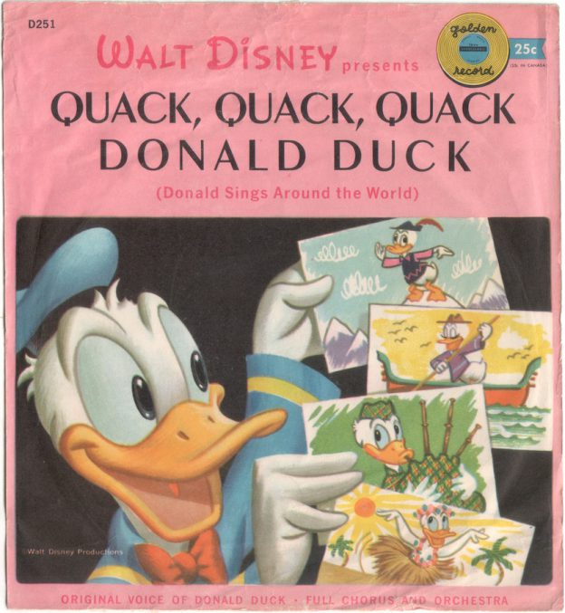 Donald Duck makes his way Around the World … and Celebrating the ‘World ...