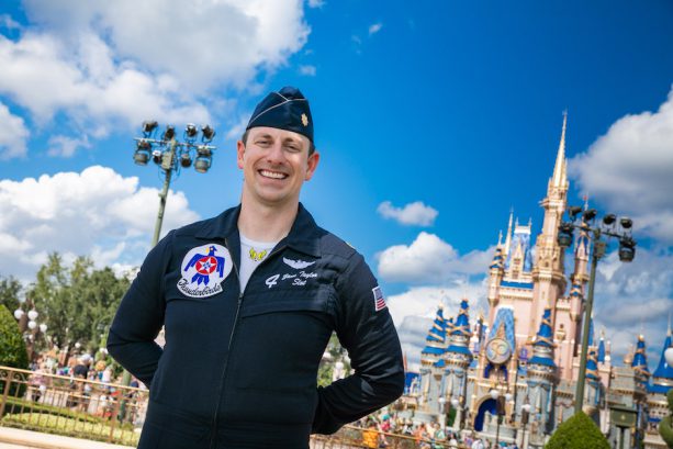 U.S. Air Force Thunderbirds Performed Flyovers at the Magic Kingdom ...