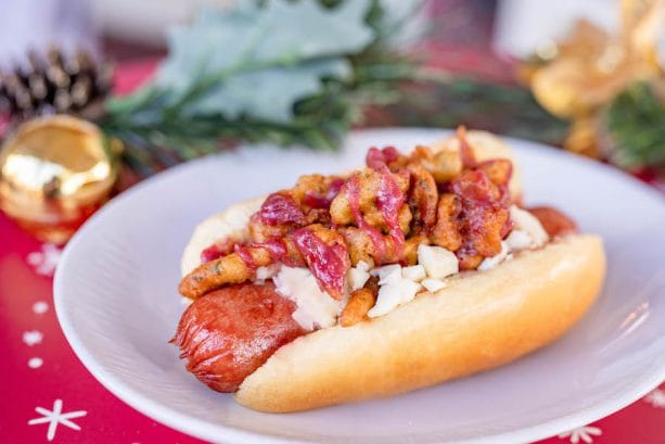 Disney Eats: Holiday Dinner Hot Dog Recipe | The Main Street Mouse