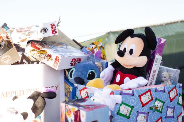 Disney Word Sets Up Toys for Tots Christmas Charity Locations