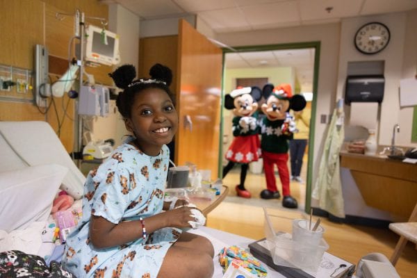 Bringing Holiday Disney Magic to Children’s Hospitals