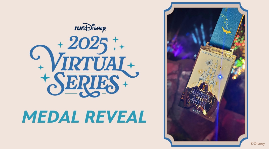 New, Iconic Disney Parks Medals Revealed for the 2025 runDisney Virtual ...