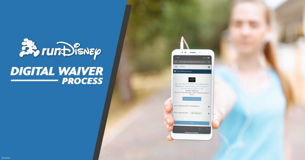 Be Race Weekend Ready With New runDisney Digital Waiver Process ...
