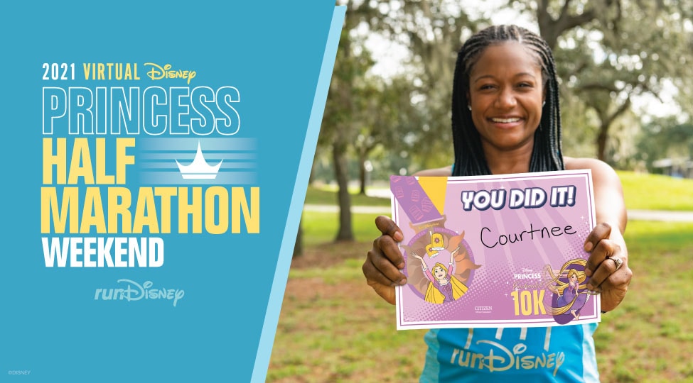 Runners Ran Their Happily Every After during the 2021 Virtual Disney ...