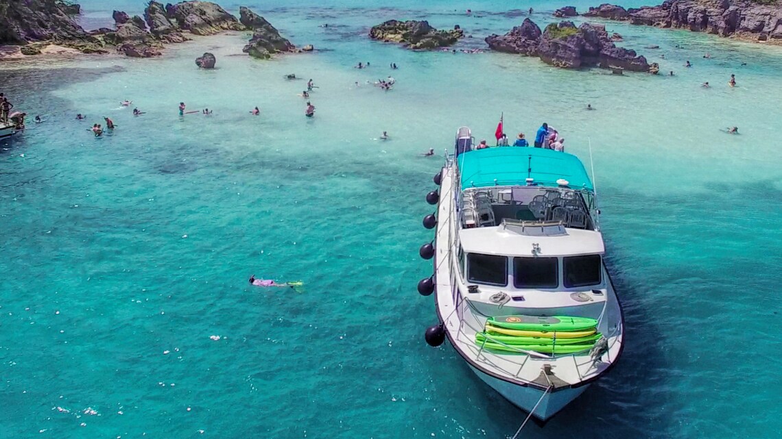 Bermuda Turtle Cove Glass-Bottom Boat Tour & Snorkeling | Disney Cruise ...