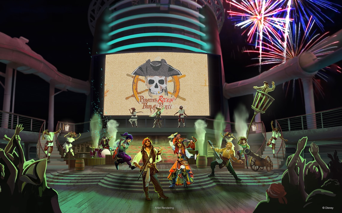 Pirate Night | Disney Cruise Line