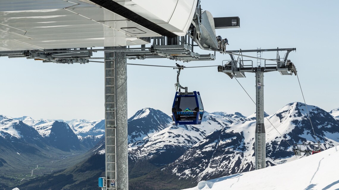 Gondola Ride to Stranda Mountain, Norway | Disney Cruise Line