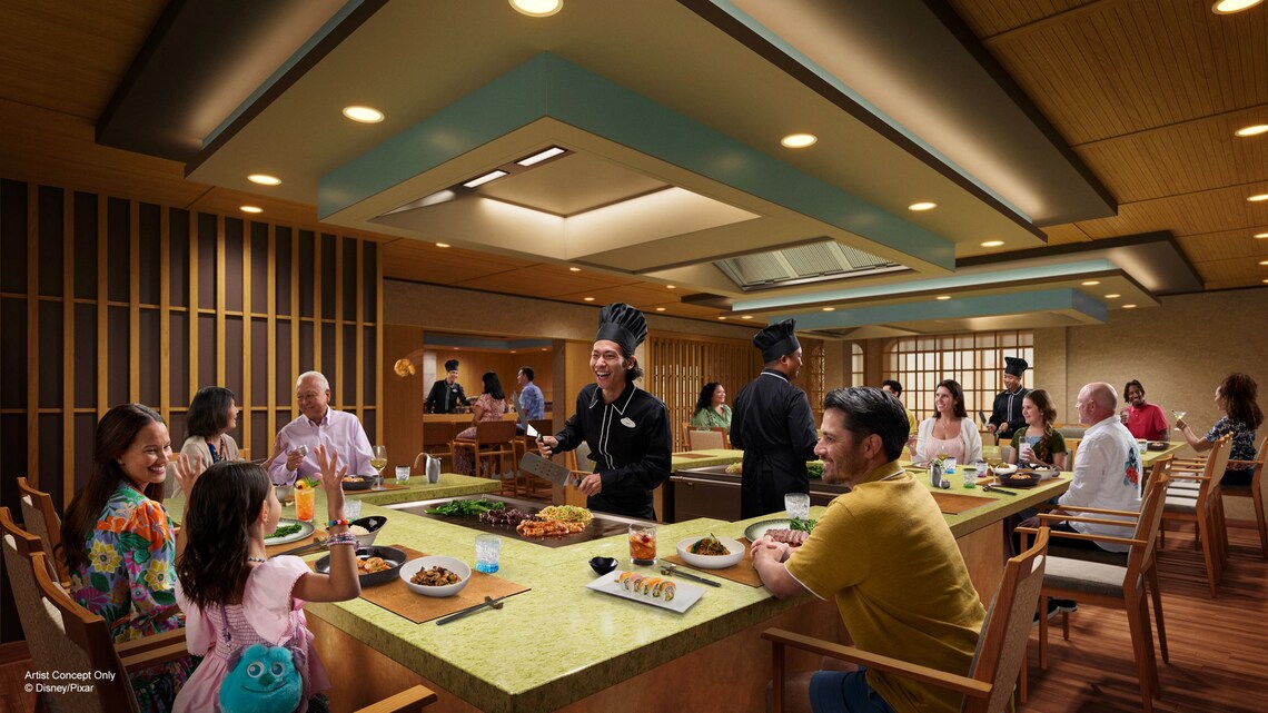 Mike & Sulley's Flavors of Asia | Disney Cruise Line