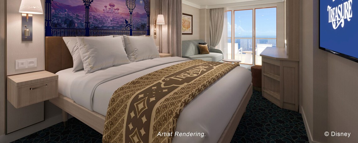 Disney Treasure Staterooms Overview | Disney Cruise Line