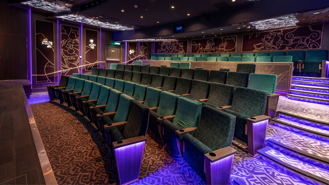 Wonderland Cinema Aboard Your Disney Cruise | Disney Cruise Line