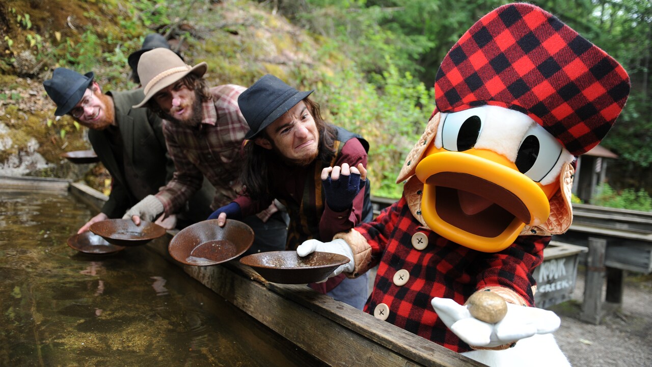 Disney Exclusive Liarsville Gold Rush Trail Camp and Salmon Bake ...