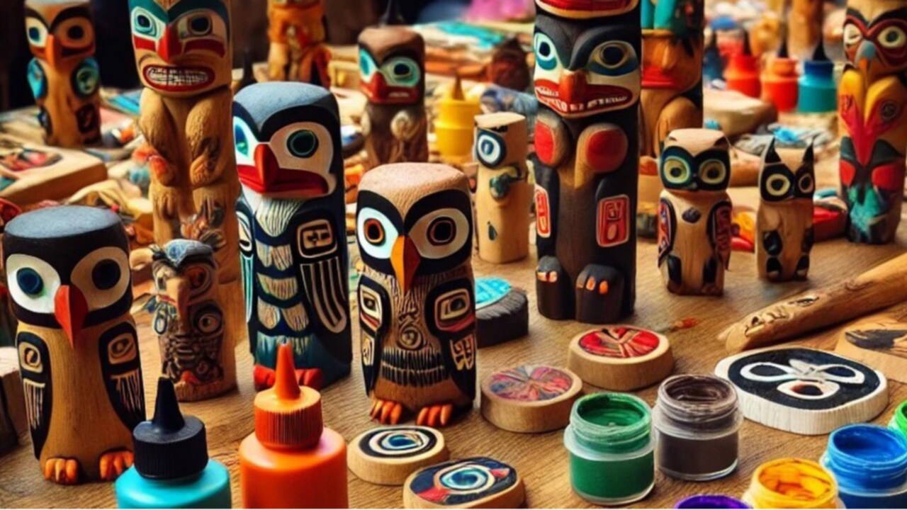 Create Your Own Totem Pole Art | Port Adventures | Disney Cruise Line