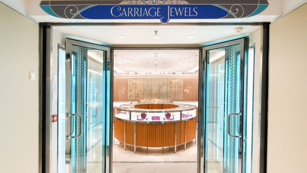 Carriage Jewels Jewelry Store | Shops | Disney Cruise Line