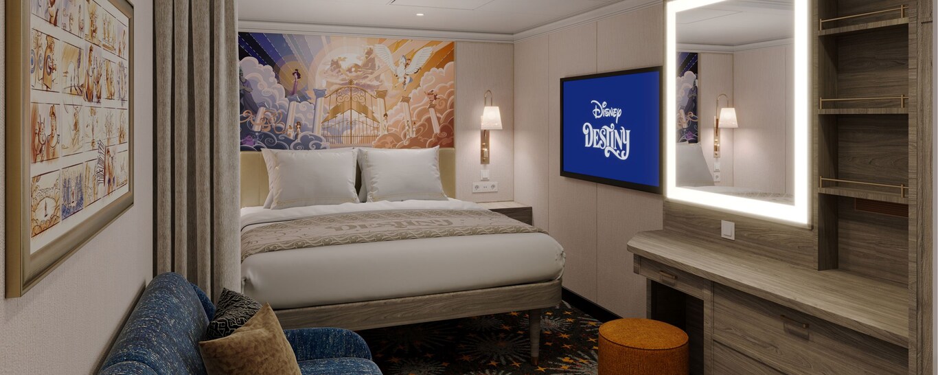 Disney Destiny Inside Staterooms | Disney Cruise Line