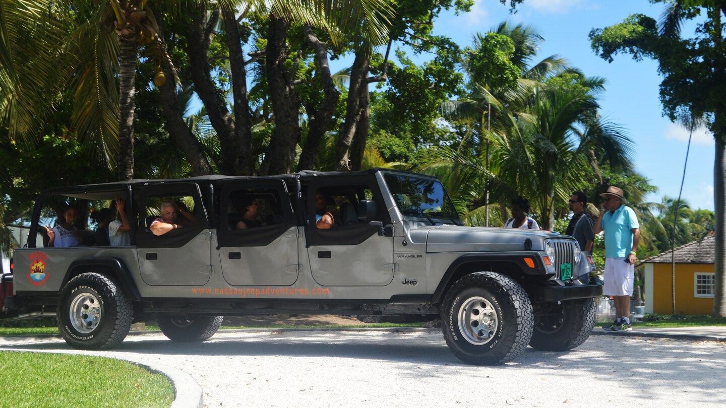 Chauffeured Funky Jeep Adventure in Nassau | Disney Cruise Line