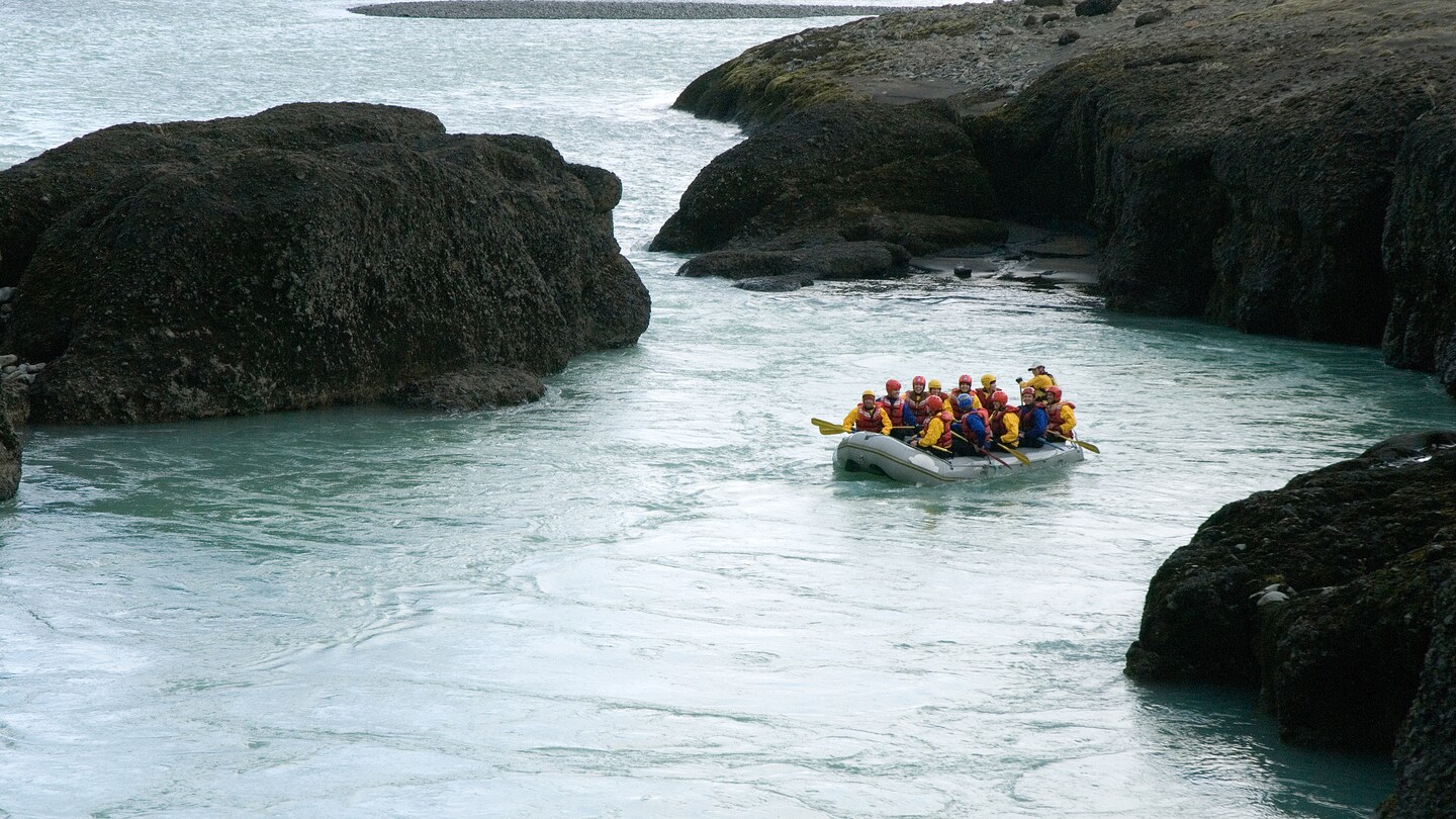 White Water Rafting on Glacier River | Disney Cruise Line