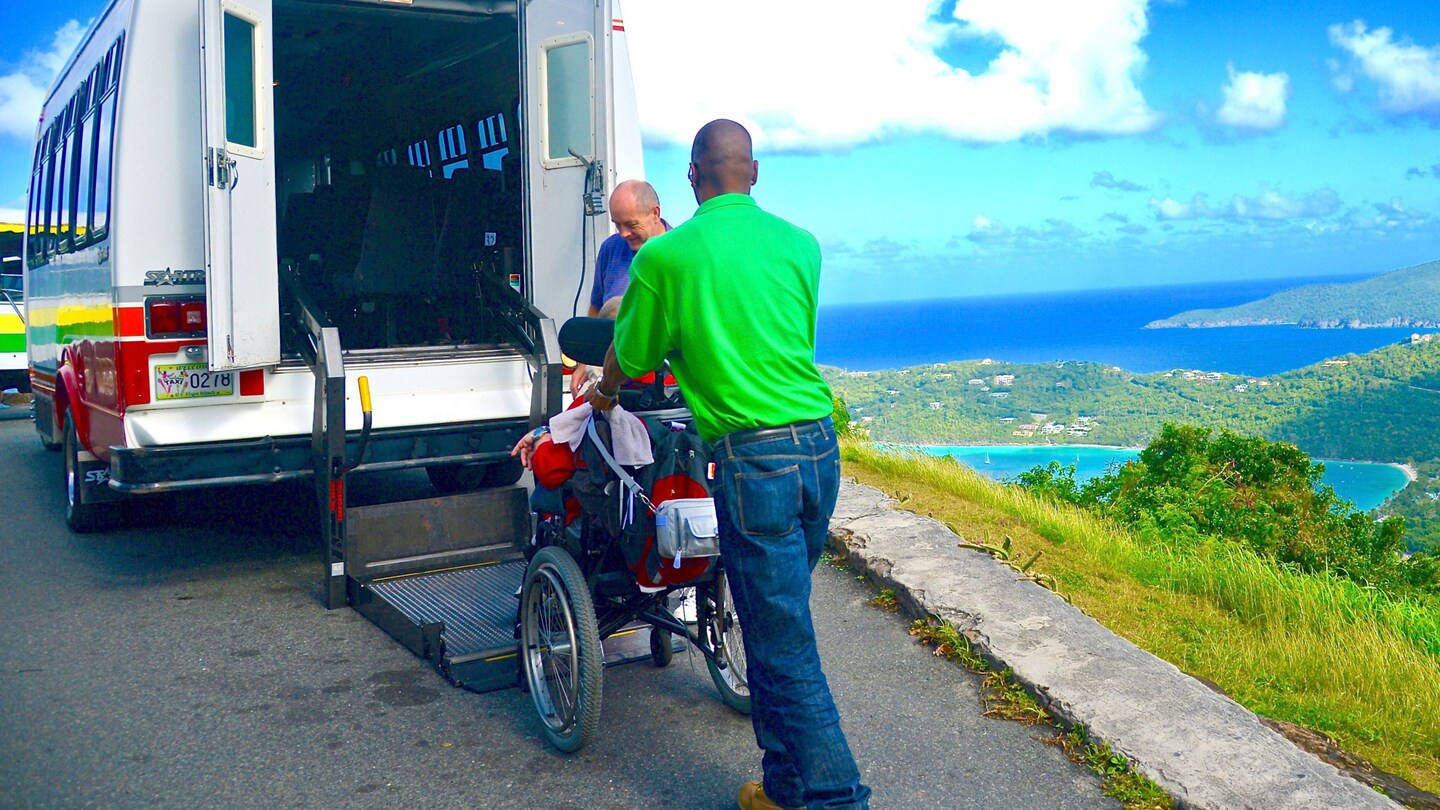 Tour of St. Thomas Island for Guests with Mobility Aids | Port ...