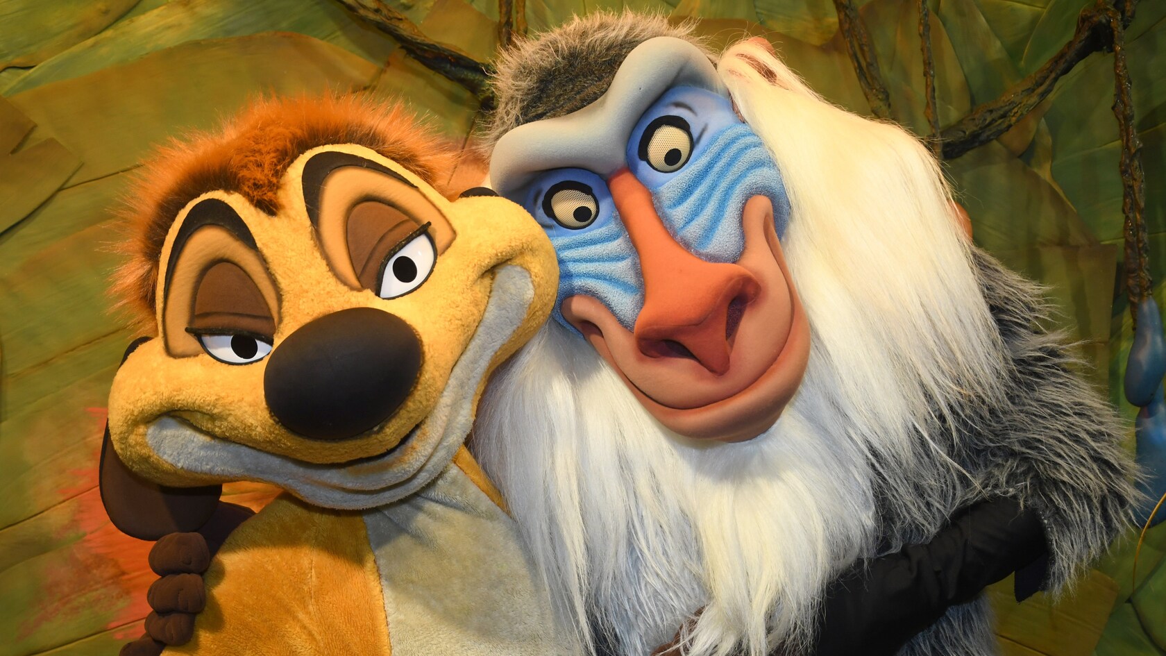 Timon and Rafiki Character Meet at Disney's Animal Kingdom | Walt ...