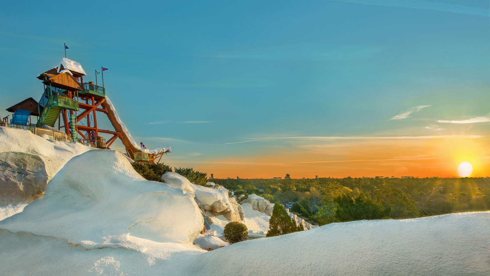 Summit Plummet Blizzard Beach Attractions Walt Disney World Resort