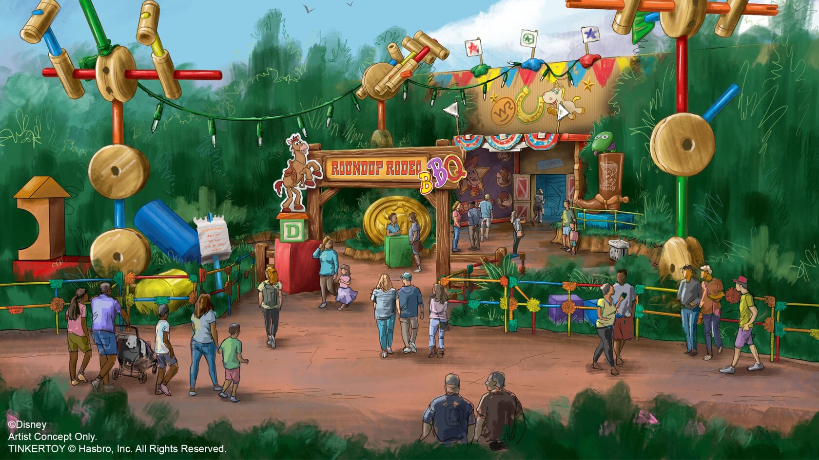Roundup Rodeo BBQ - Toy Story Land | Walt Disney World Resort