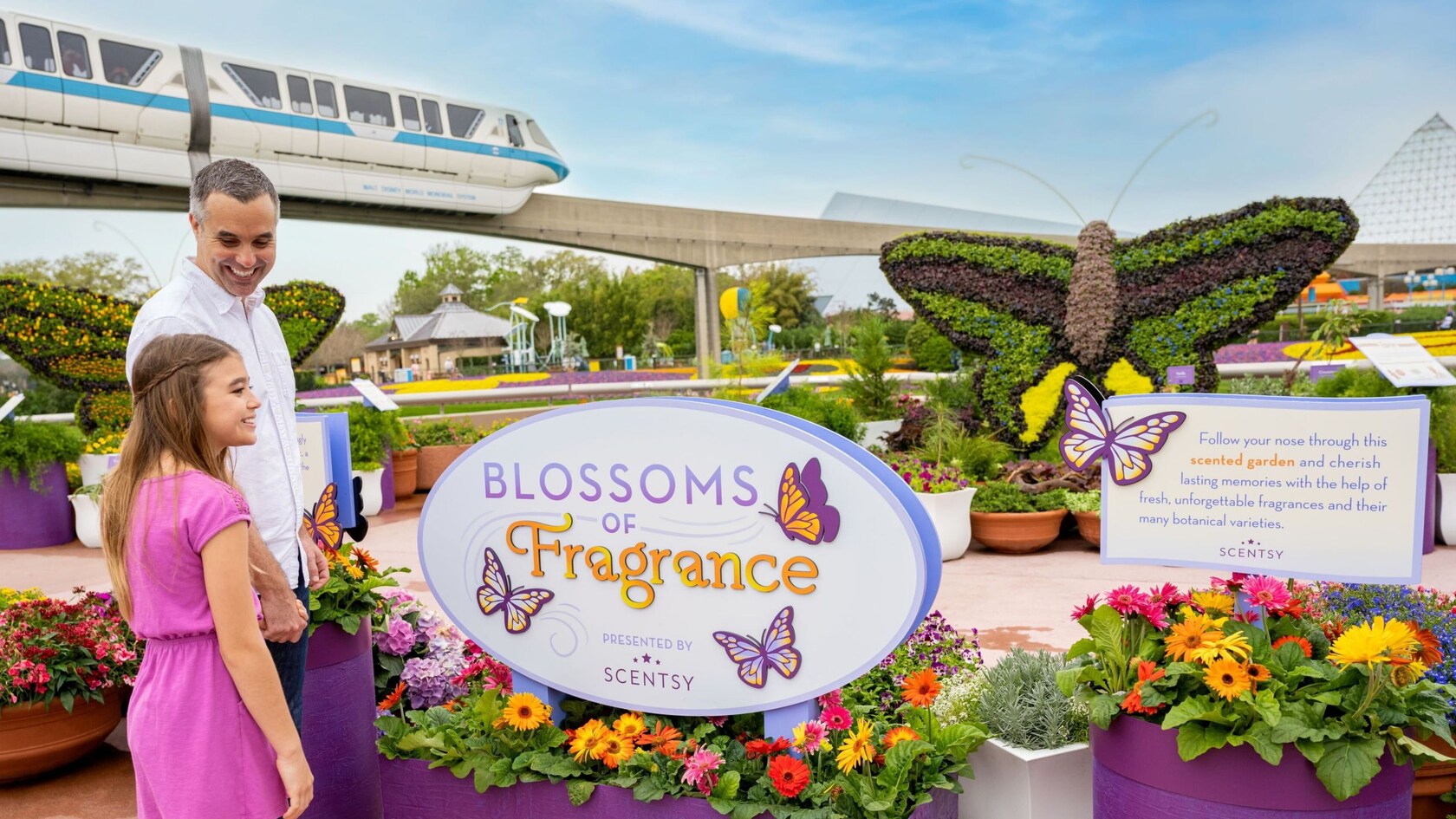 Blossoms of Fragrance Presented by Scentsy | EPCOT International Flower ...