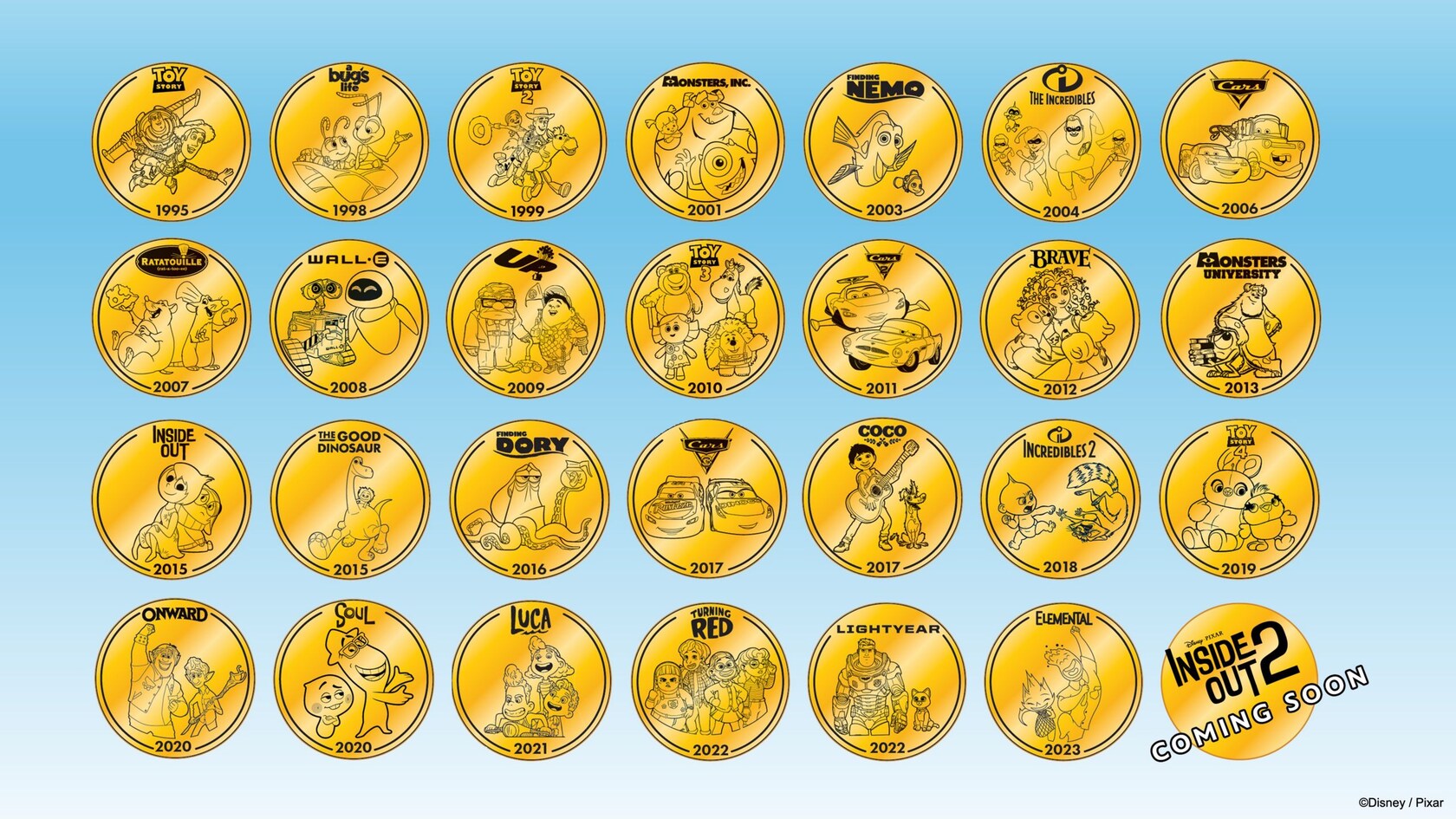 Collectible Medallions | Disneyland Resort