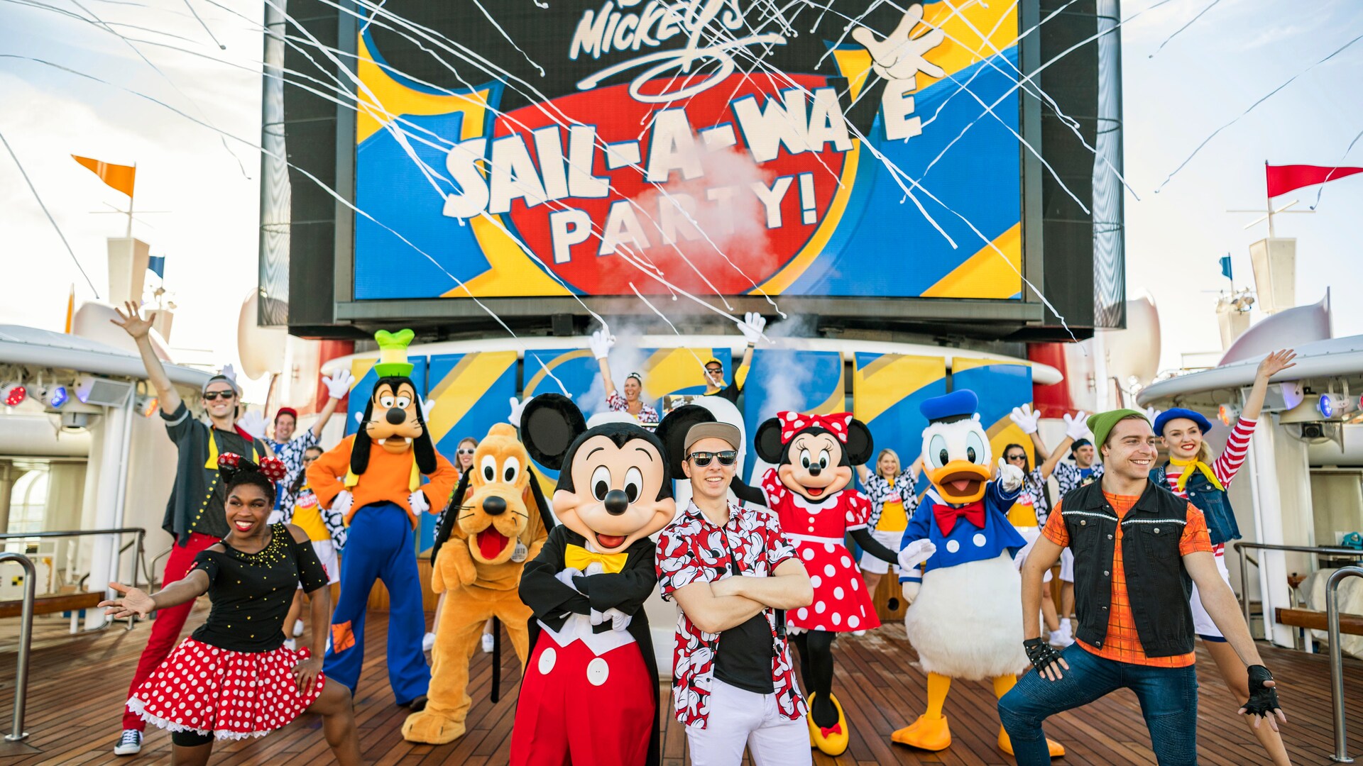Mickey’s Sail-A-Wave Deck Party! | Disney Cruise Line