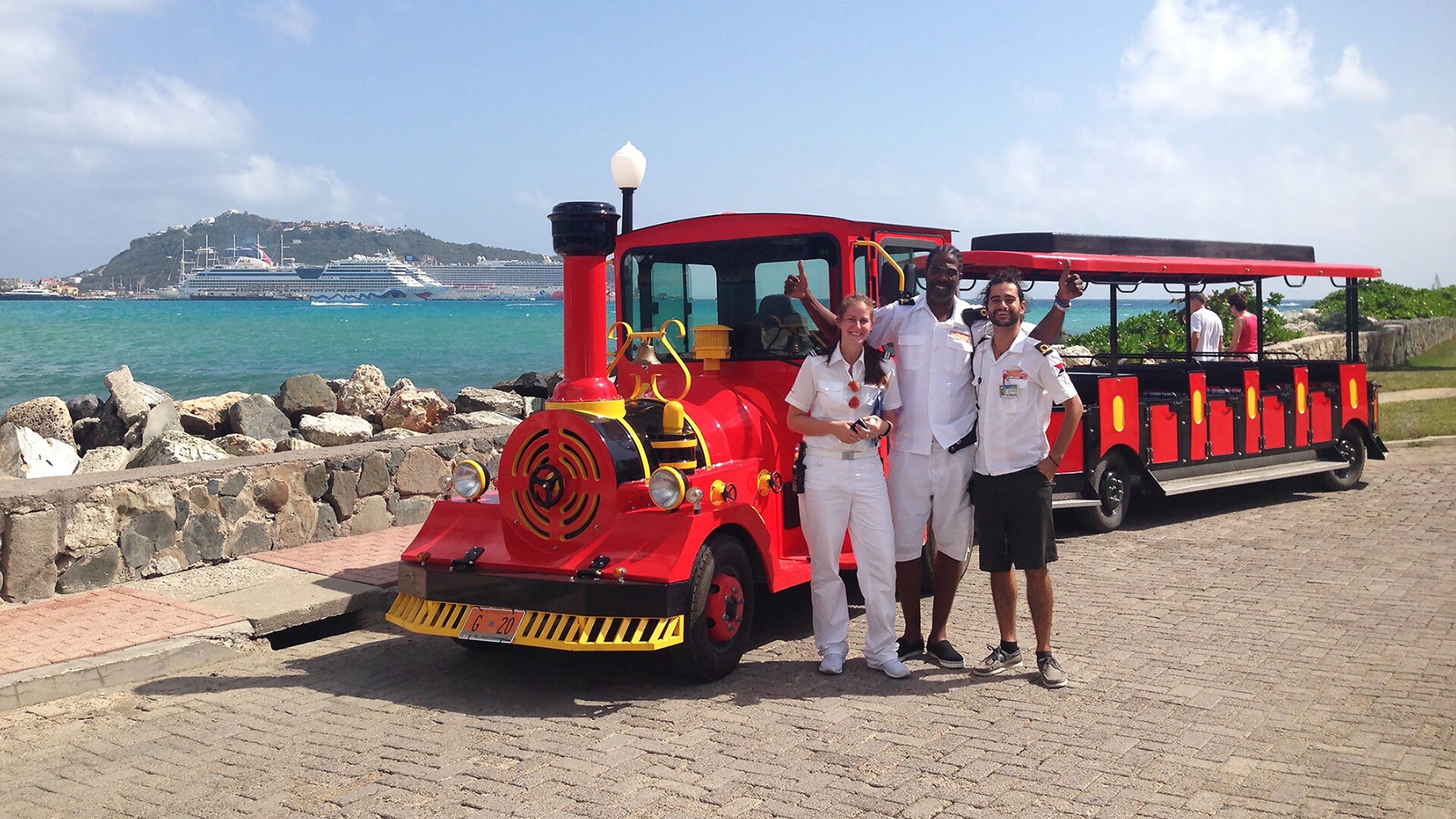 Explore Old Town Philipsburg by Trolley Train | Disney Cruise Line