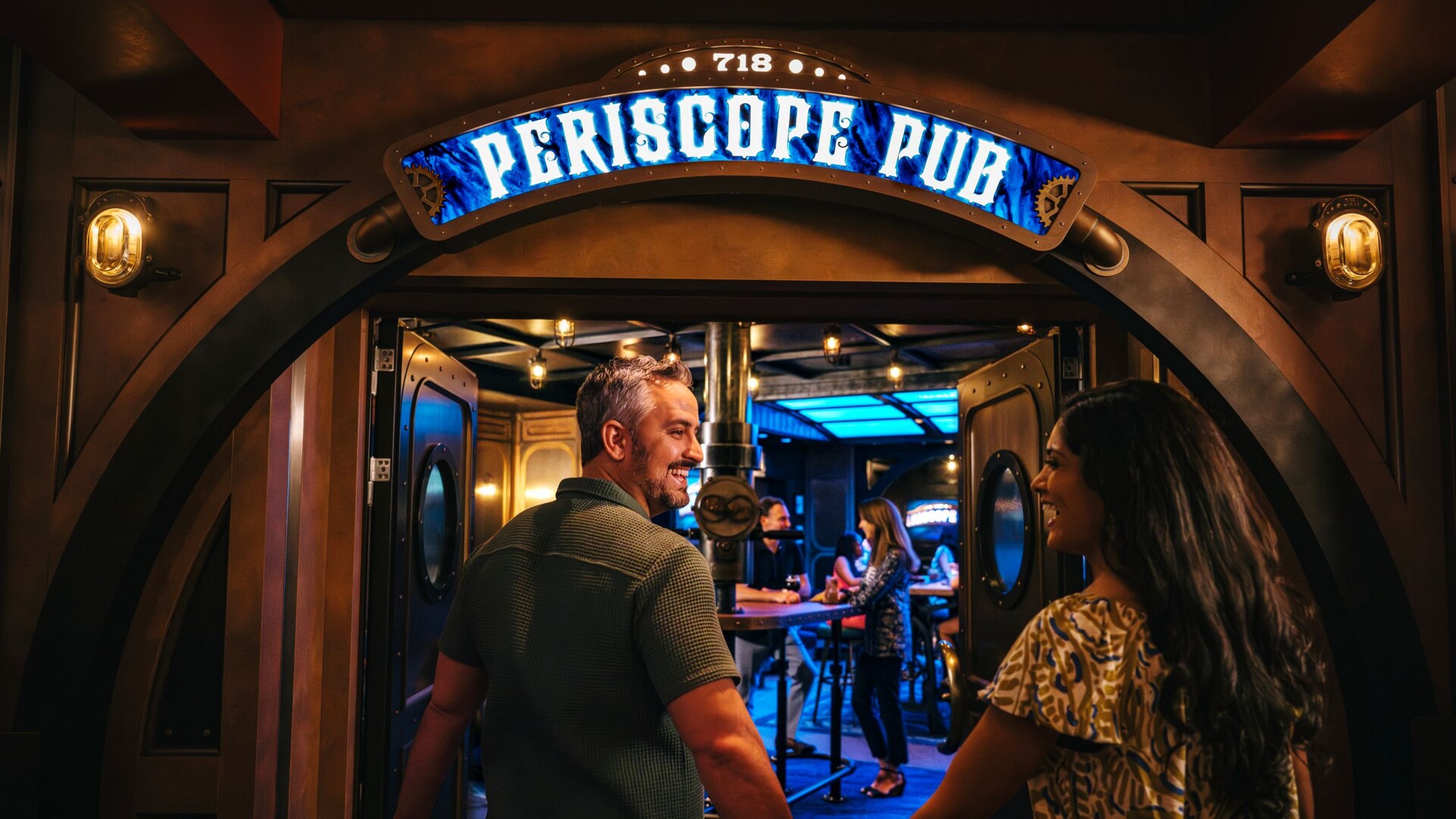 Periscope Pub on the Disney Treasure | Disney Cruise Line