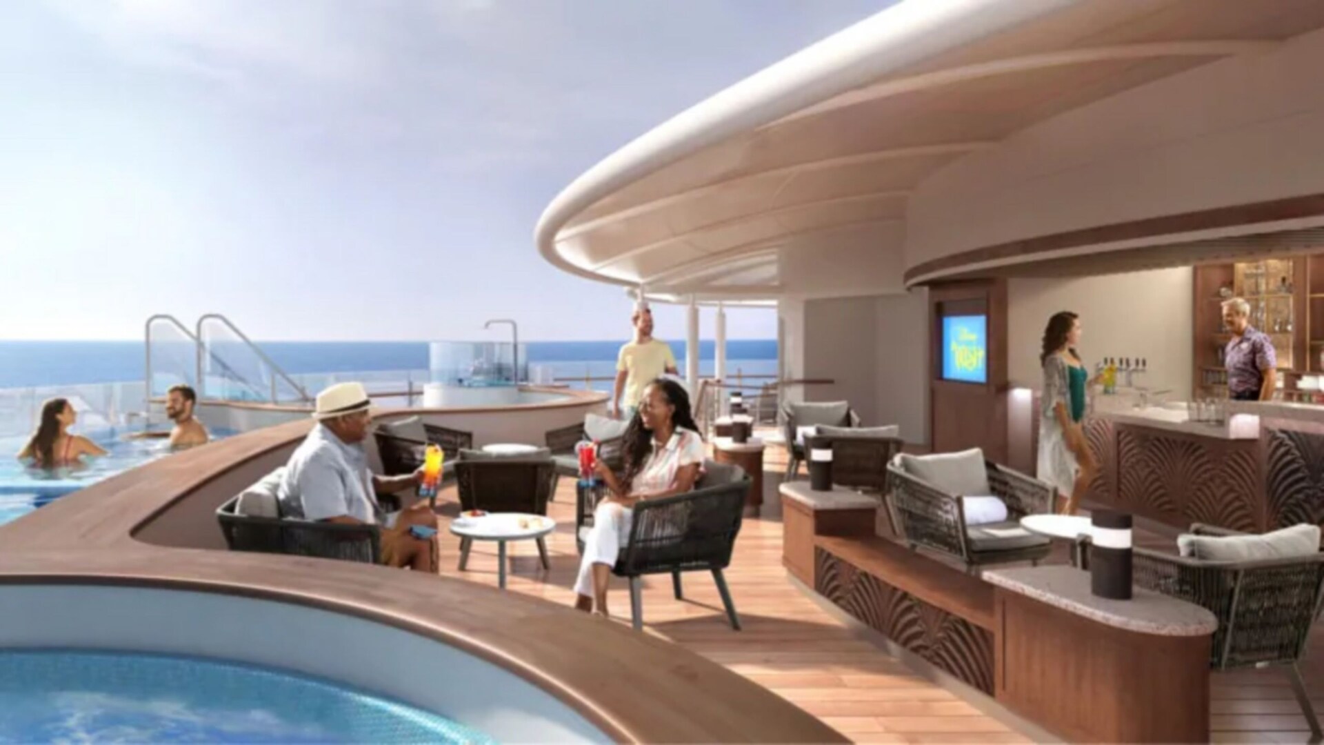 Quiet Cove Pool | Pools | Disney Cruise Line