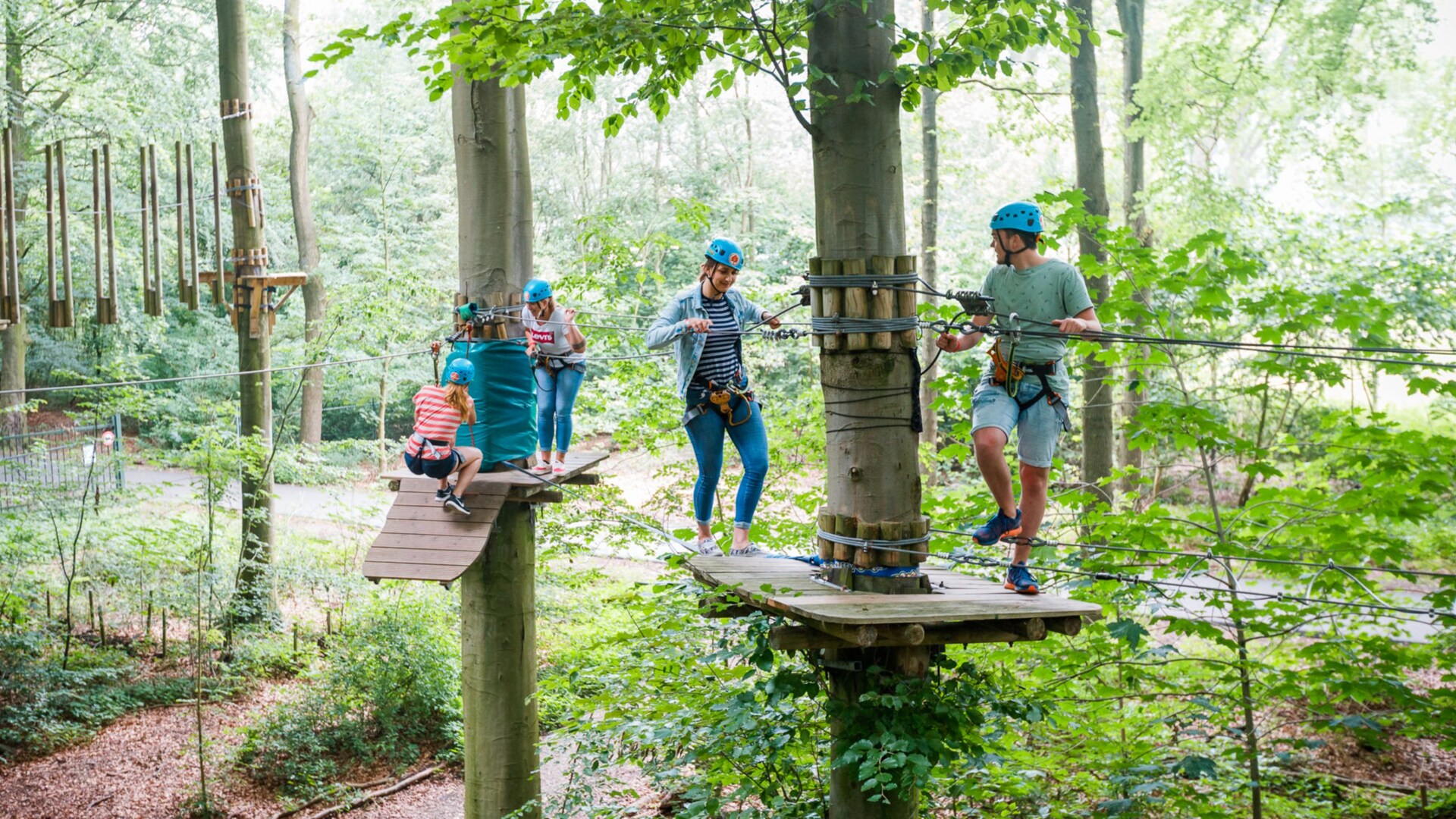Climbing at Fun Forest Amsterdam | Port Adventures | Disney Cruise Line