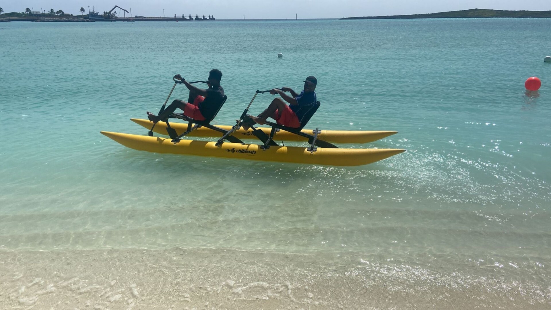 Castaway Cay Water Bike Ride | Port Adventures | Disney Cruise Line