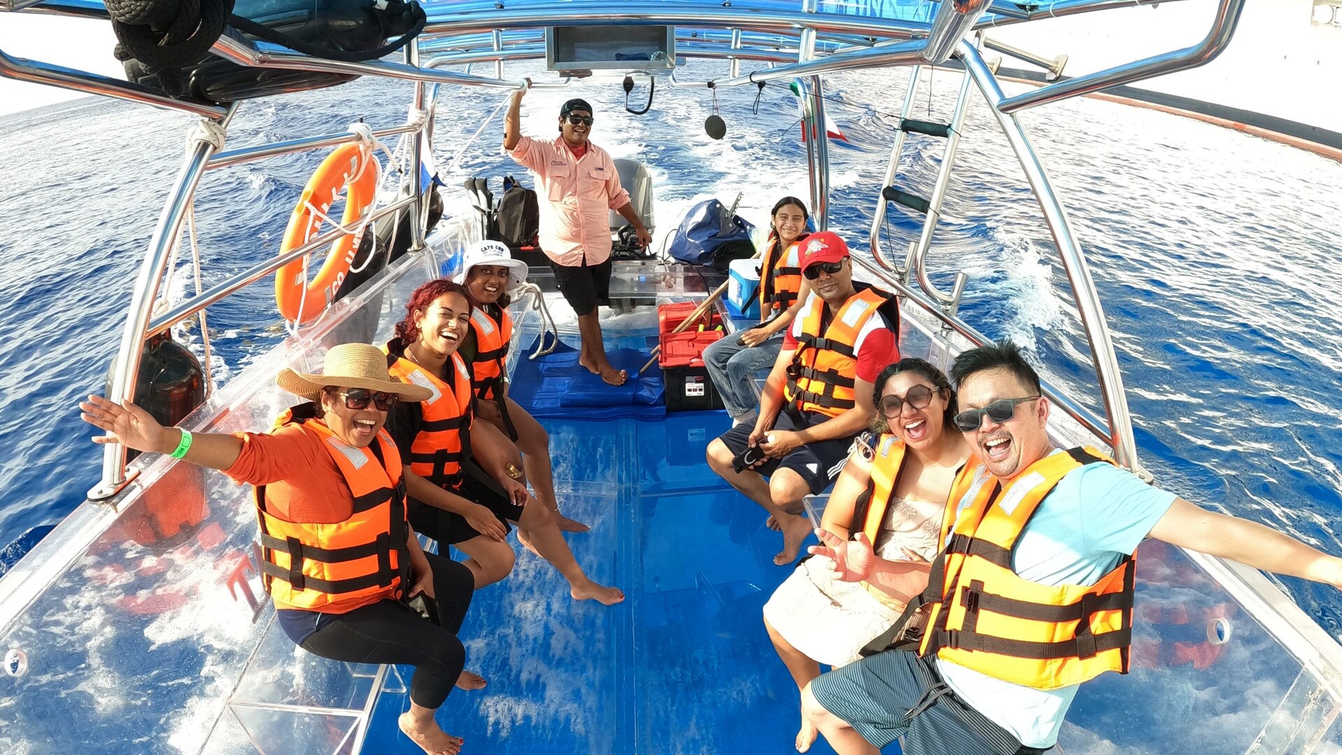 Cozumel Glass Bottom Boat Ride & Snorkeling | Port Adventures | Disney ...