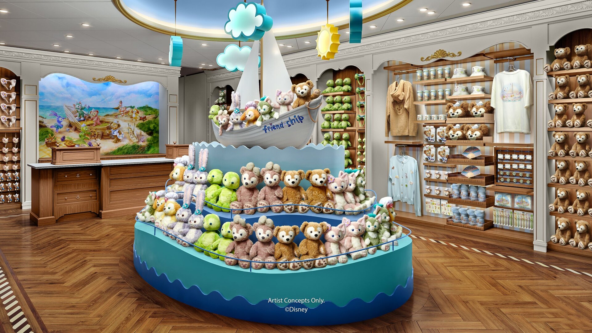 Duffy and Friends Retail Shop on the Disney Adventure | Disney Cruise Line