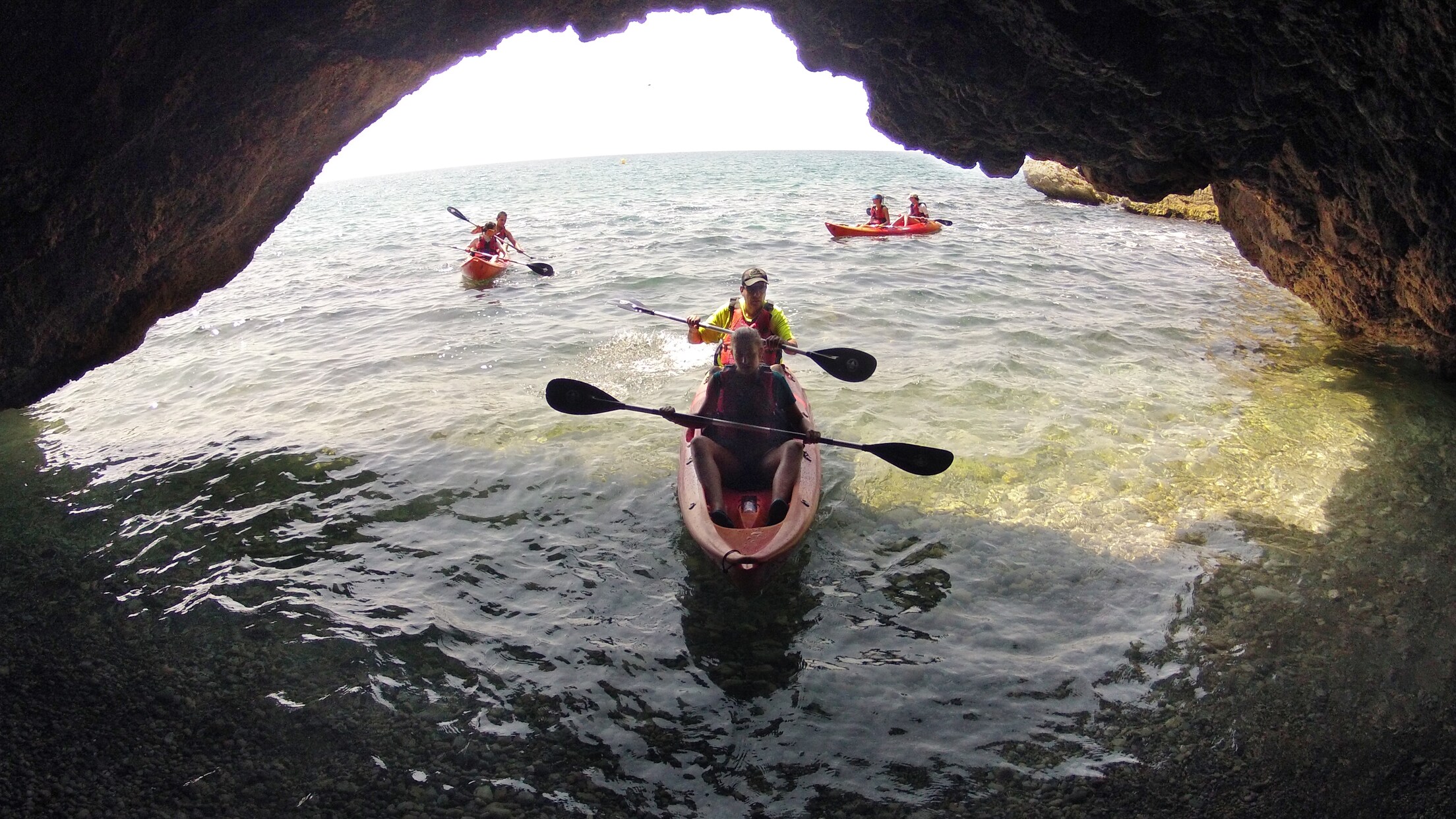 Kayaking at Sitges by the Sea from Barcelona | Disney Cruise Line