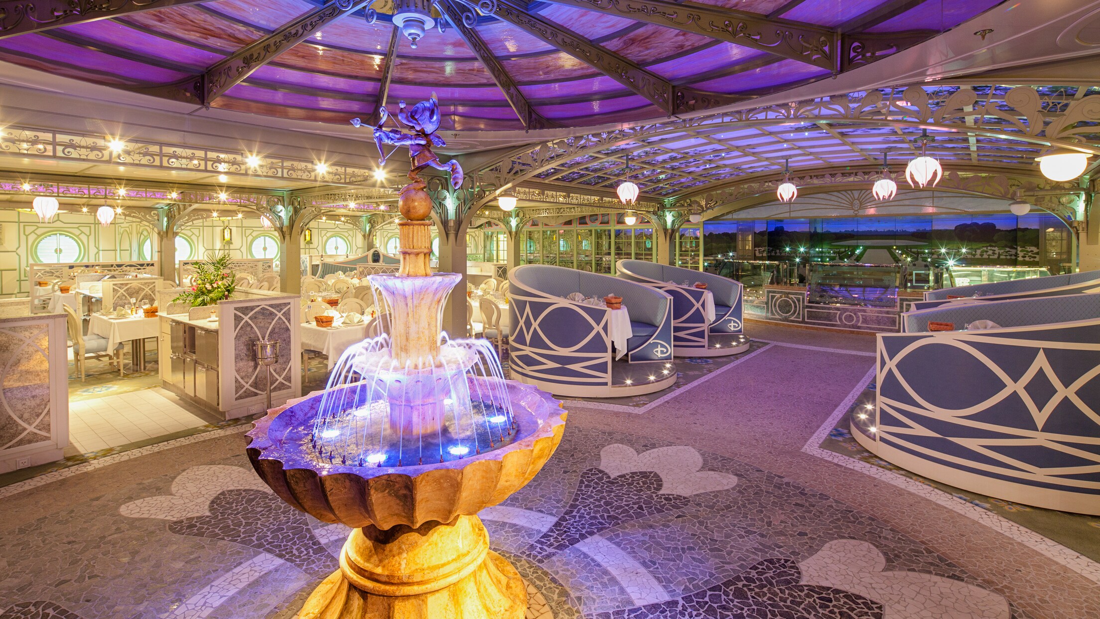 Enchanted Garden | Dining | Disney Cruise Line