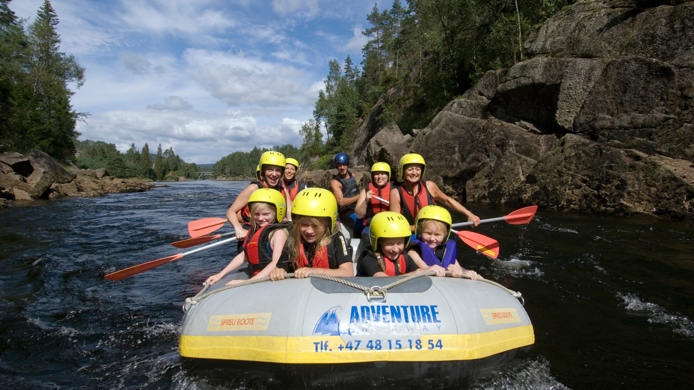 White Water Rafting in Kristiansand | Disney Cruise Line
