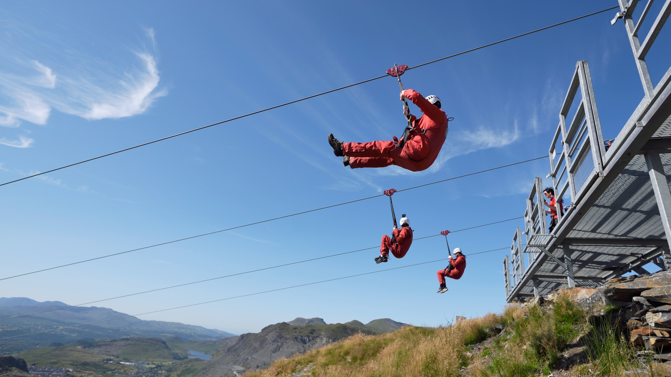 Zipline Adventure in North Wales | Disney Cruise Line