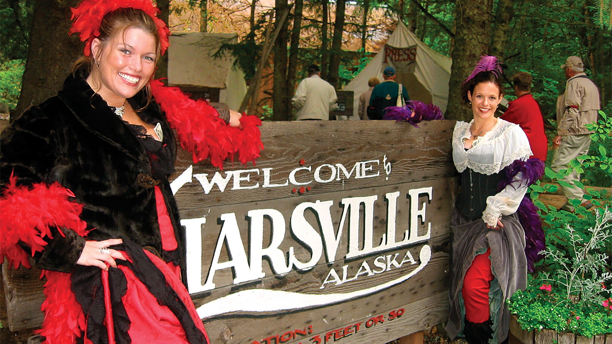 Disney Exclusive Liarsville Gold Rush Trail Camp and Salmon Bake ...