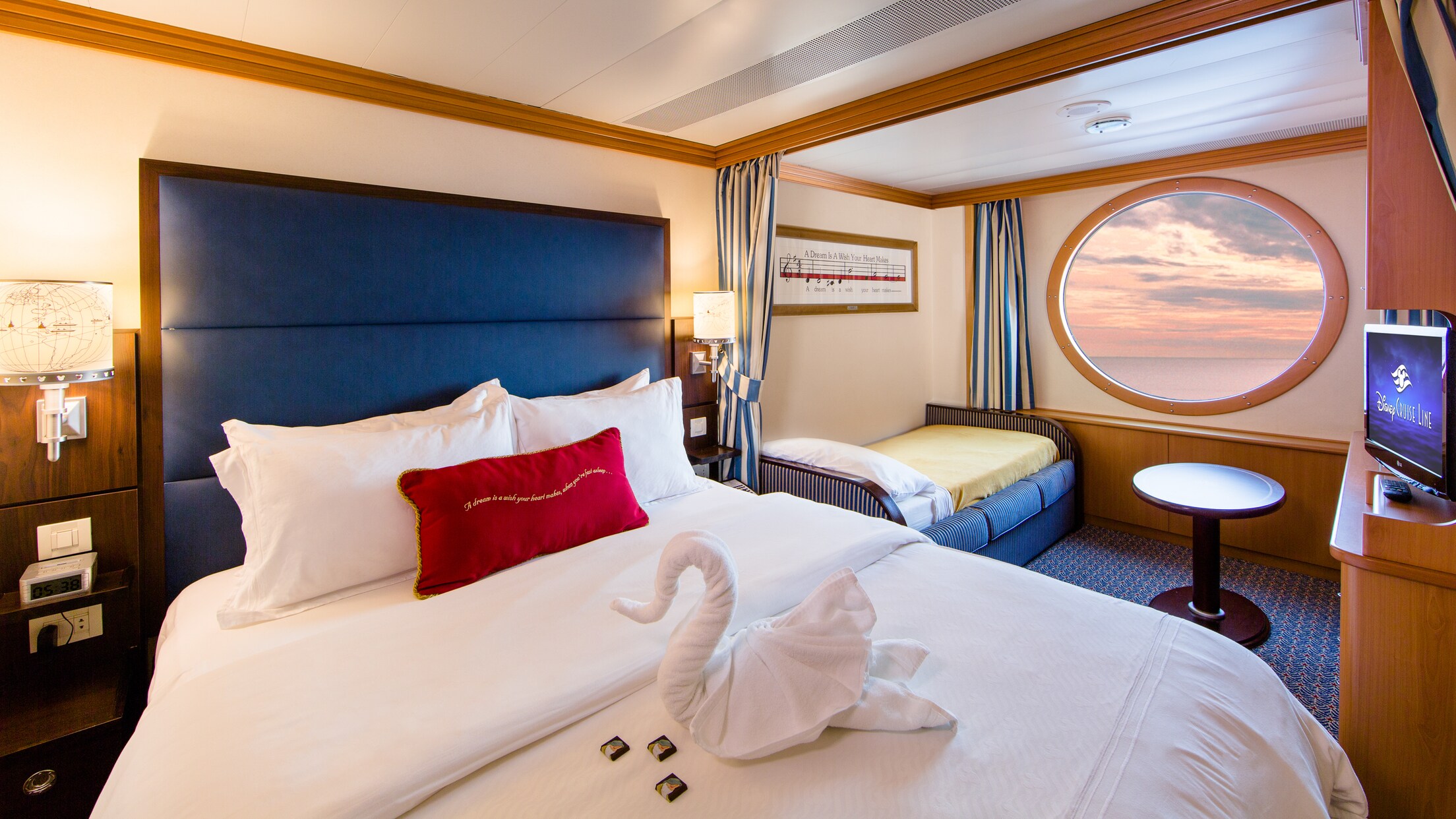 Disney Wonder Oceanview Staterooms | Disney Cruise Line