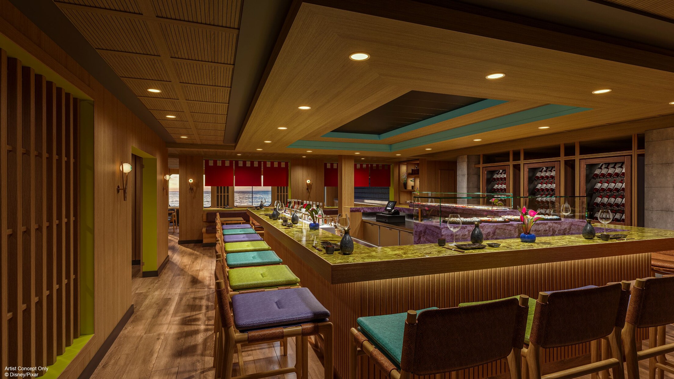 Mike & Sulley's Flavors of Asia | Disney Cruise Line