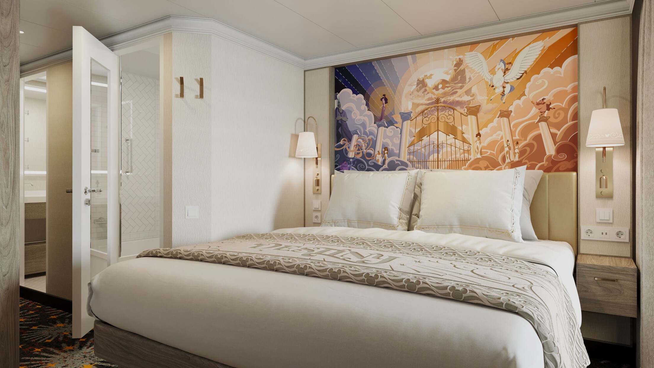 Disney Destiny Oceanview Staterooms | Disney Cruise Line