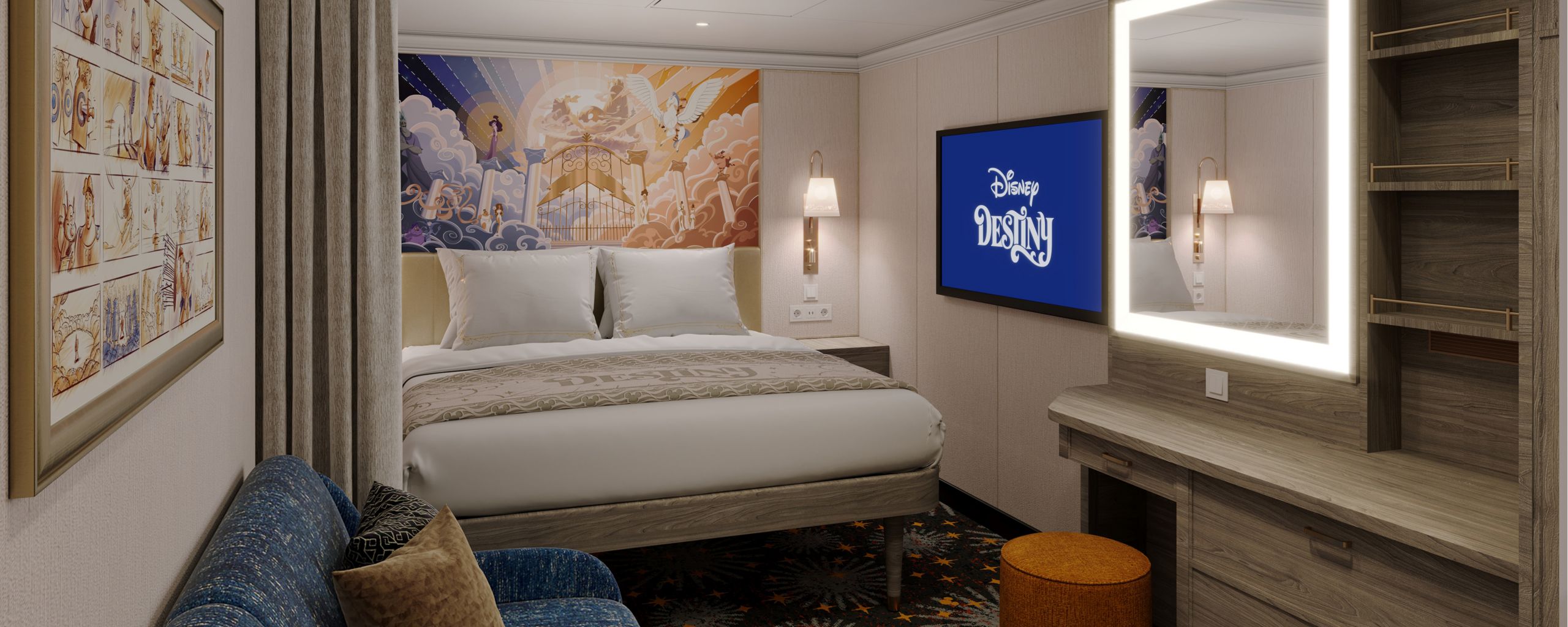 Disney Destiny Inside Staterooms | Disney Cruise Line